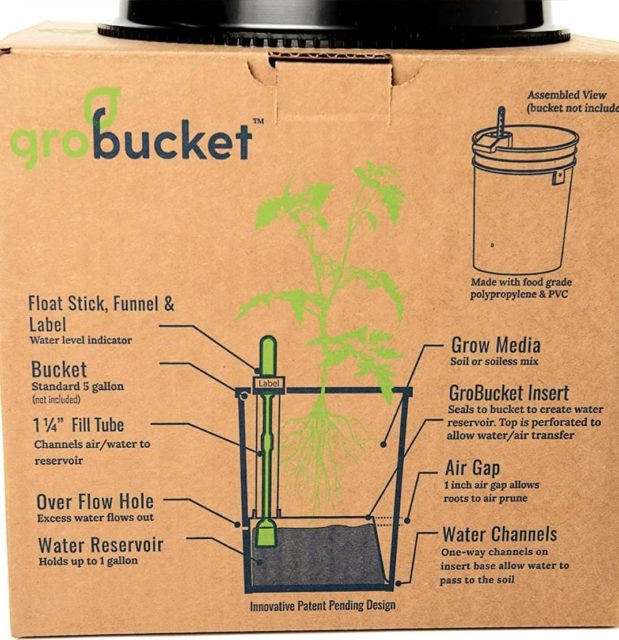 How to Build a DIY Self-Watering Bucket Container – Learn & Grow ...